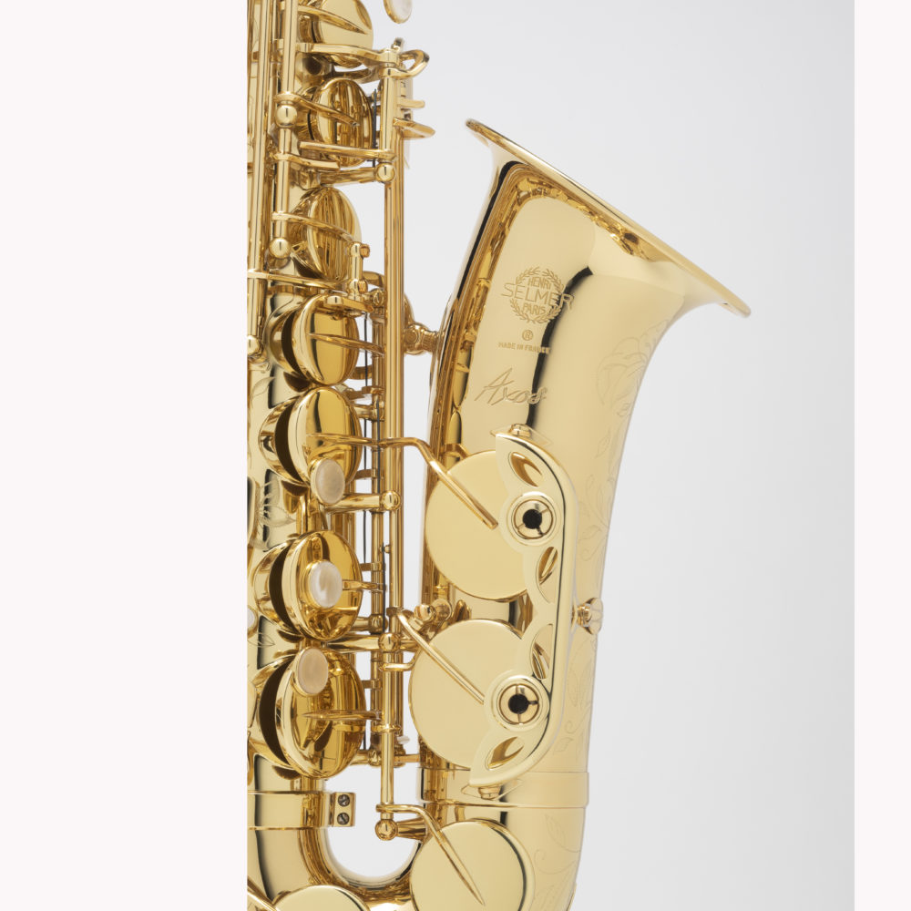 Saxophone Alto Selmer Axos verni gravé - Atelier Sax Machine